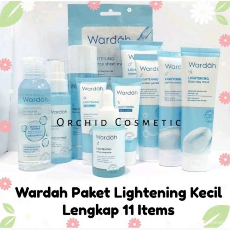 Promo Wardah Paket Lightening Besar Lengkap 11 Items Diskon 33% Di ...
