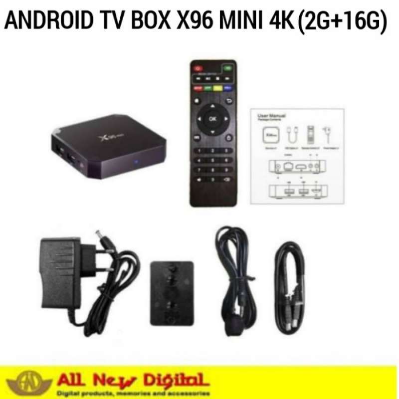 Promo Android TV BOX X96 Mini 4K ( 2G + 16G ) Diskon 23% di Seller Hunter Shop - Tegal Alur ...