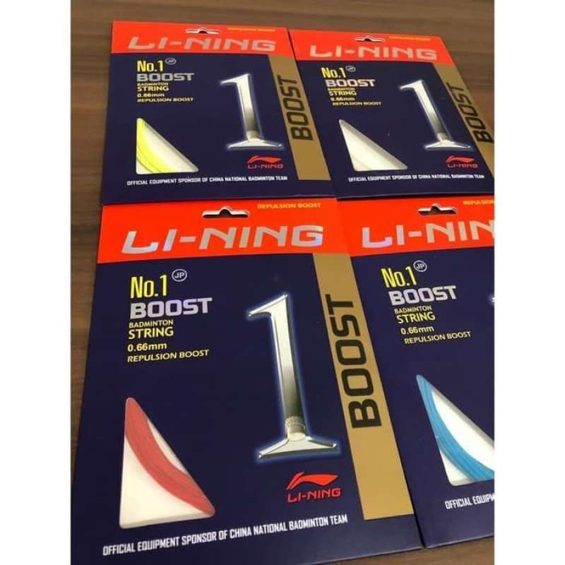 Promo LINING NO 1 BOOST SENAR BADMINTON ORIGINAL Diskon 50% di Seller ...
