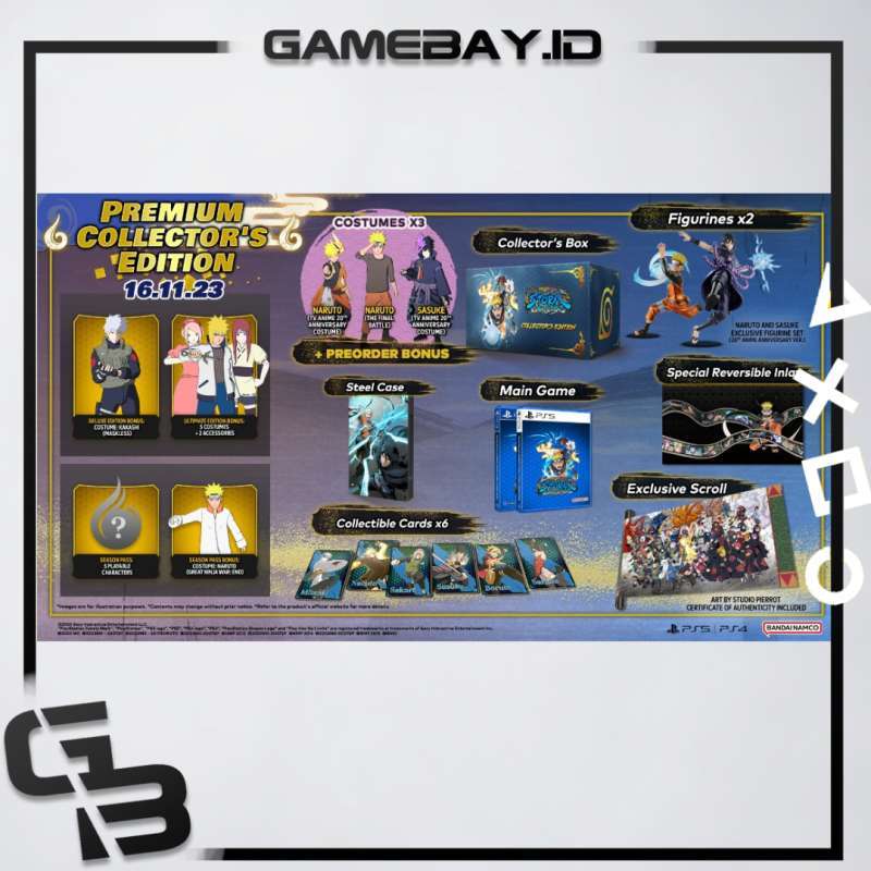 Jual PS4/PS5 Collector Ed. Naruto x Boruto Ultimate Ninja Storm Connections - Ps5 di Seller ...