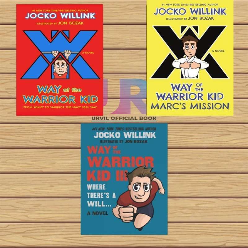Promo Way of the Warrior Kid (4 book series) By Jocko Willink - 2,3 ...