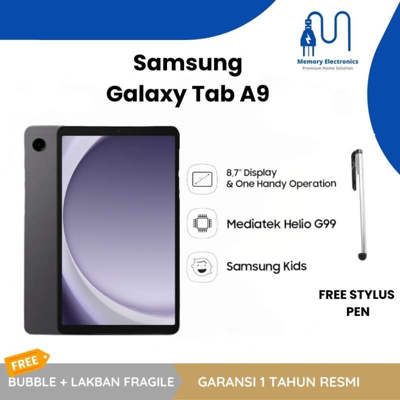 Jual Samsung Galaxy Tab A9 & A9+ Wifi Lte Garansi Resmi Sein - Tempered Lte 4/64 Di Seller ...