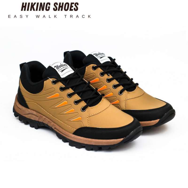 Jual Sepatu Gunung Pria Outdoor Tracking Dan Hiking - Cokelat - 39 Di ...