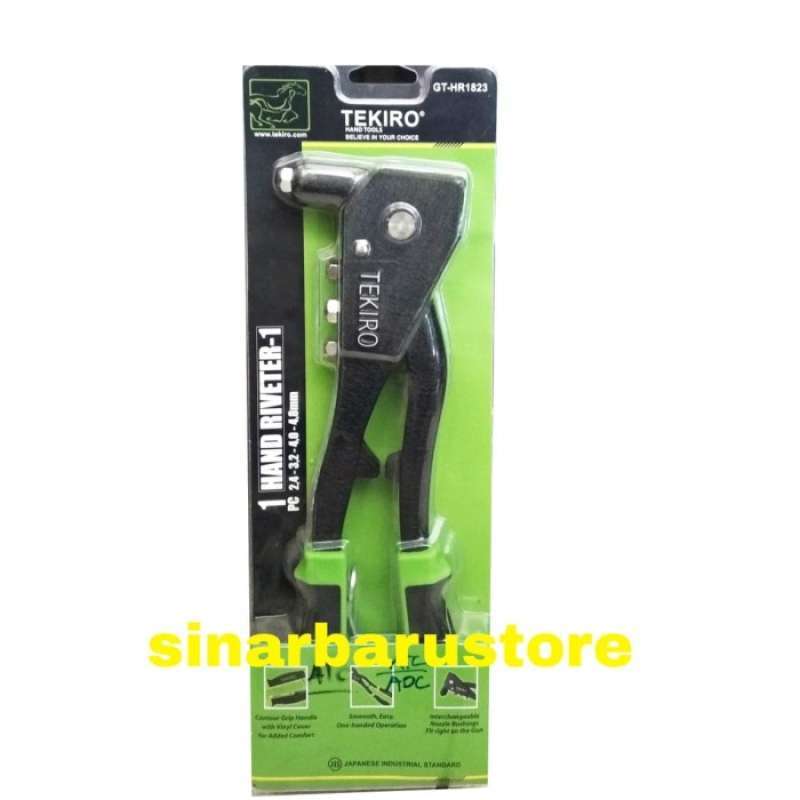Promo TANG RIVET/HAND RIVETER-1 TEKIRO GT-HR1823 MURAH Diskon 23% di ...