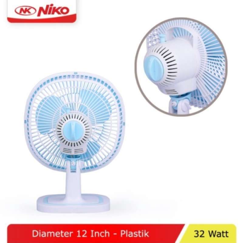 Promo Niko Kipas Angin Meja / Desk Fan 12 Inch Nkd 1201 Diskon 40% di ...