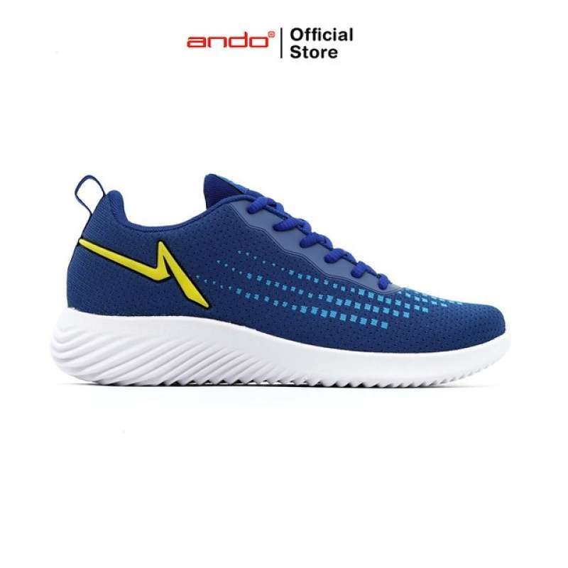 Promo Ando Official Sepatu Sneakers Arsen Pria Dewasa - Biru Royal - 39 ...