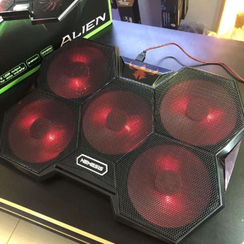 Jual NYK X-2 ALIEN Nemesis Cooling Pad - Fan Cooler Laptop di Seller ...