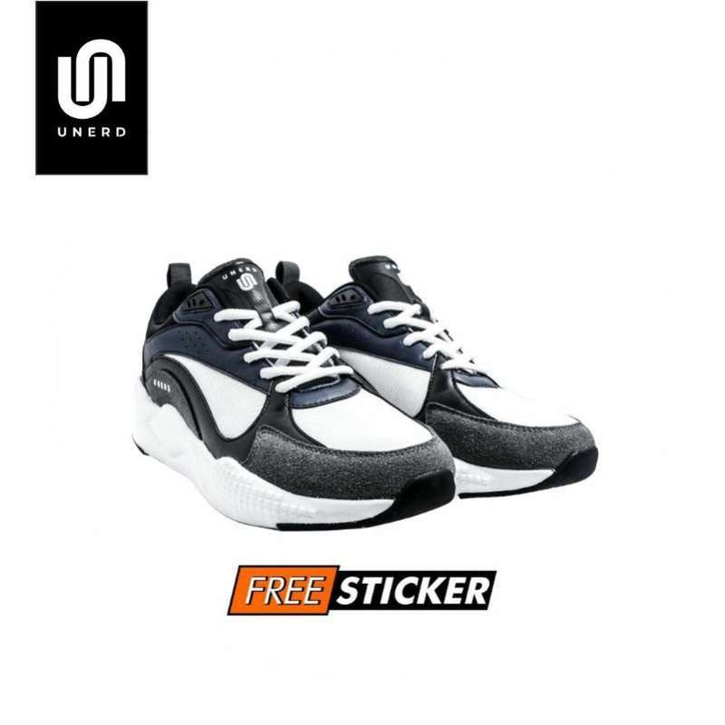 Jual UNERD Official - Yukkuri Navy Blue | Sepatu Sneakers Casual Pria ...