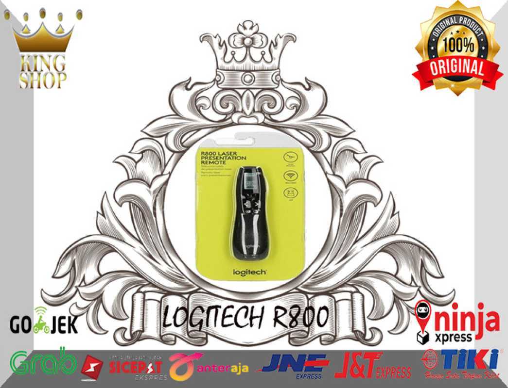 Promo Logitech Wireless Presenter R800 Pointer Original Diskon 33% di ...