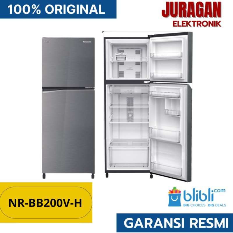 Promo Kulkas 2 Pintu Panasonic Nr Bb200v H Diskon 3% Di Seller Juragan Elektronik - Cengkareng ...
