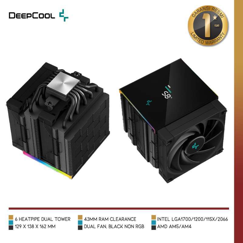 Jual Deepcool Ak620 Digital | High-performance Cpu Cooler Di Seller ...