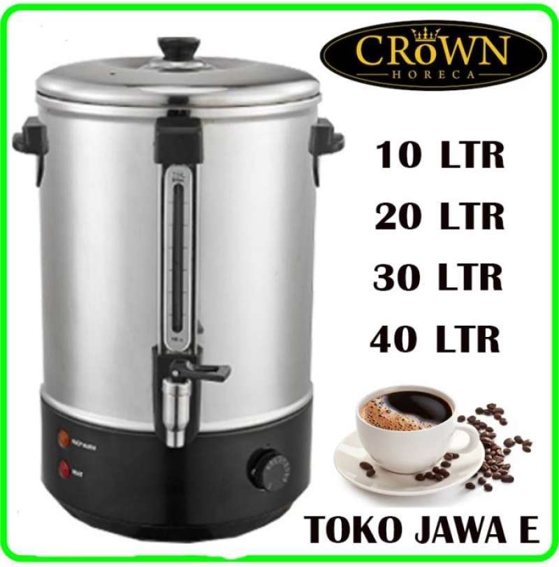 Promo Water Boiler Crown Kapasitas 10 Liter/20 Liter/30 Liter/40 Liter ...