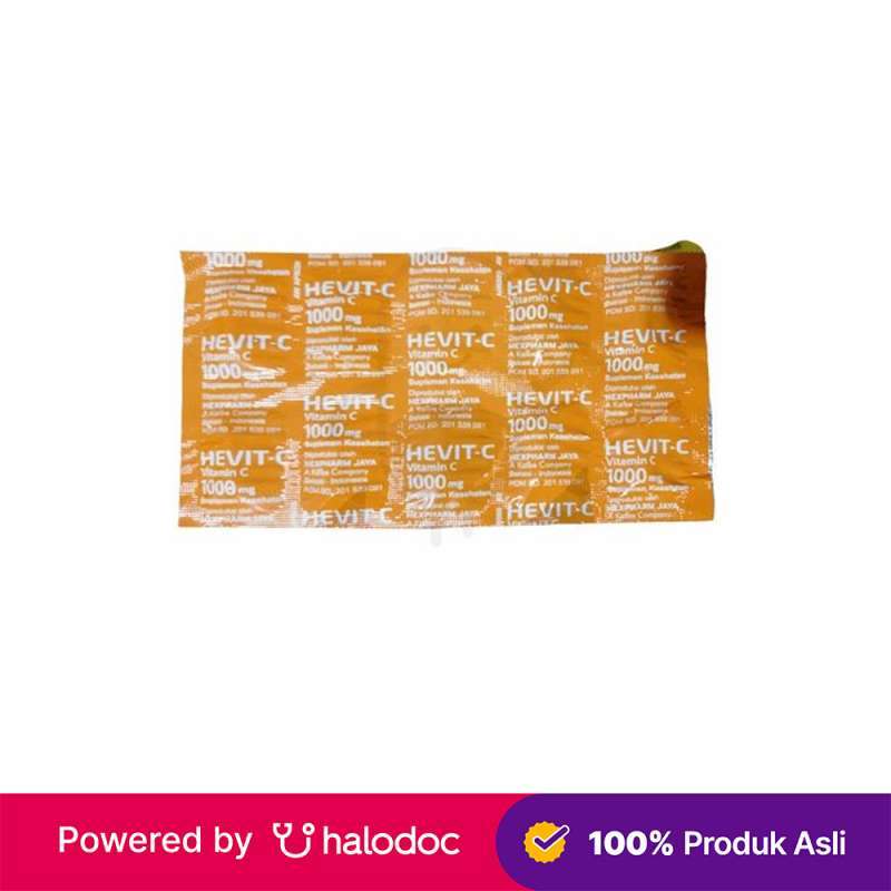 Jual Hevit-c Vitamin C 1000 Mg 10 Tablet Di Seller Apotek Centra Medika ...