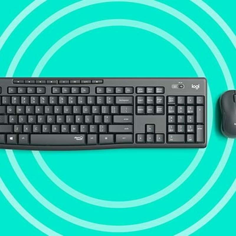 Promo Logitech Mk295 Wireless Keyboard Mouse Silent Combo Diskon 23 Di Seller Gugiyu Store