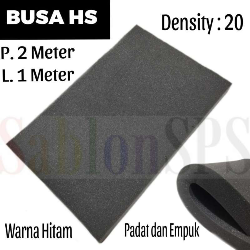 Promo Busa Hs Hitam Lembaran Density 20 Matras Kasur Furniture Diskon ...