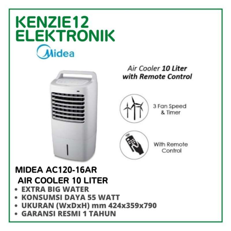 Promo Air Cooler Midea Ac120 16ar Penyejuk Udara Midea Air Cooler ...