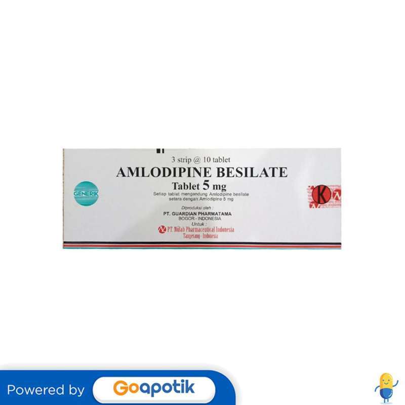 Amlodipin Nulab Lengkap Harga Terbaru Juni 2024 | Blibli