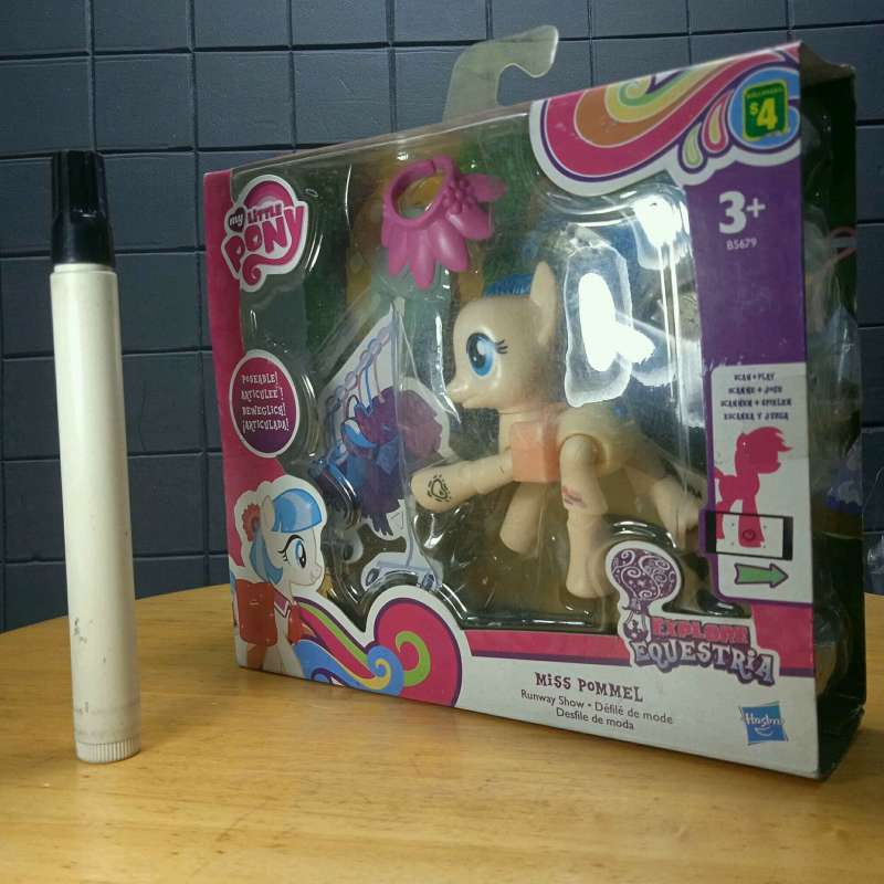 Jual Mainan Figure My Little Pony Explore Equestria Miss Pommel By ...