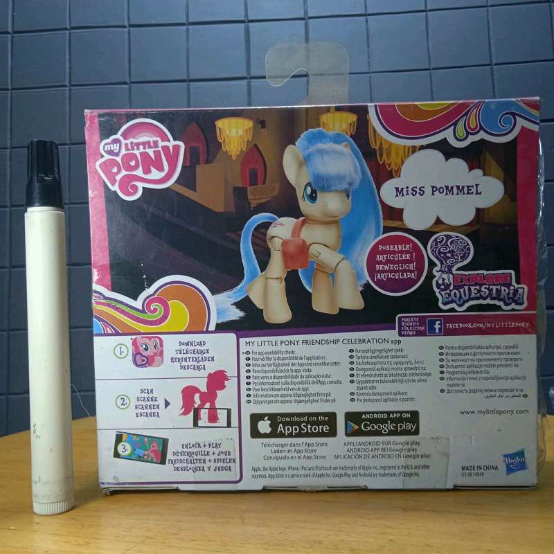 Jual Mainan Figure My Little Pony Explore Equestria Miss Pommel By ...
