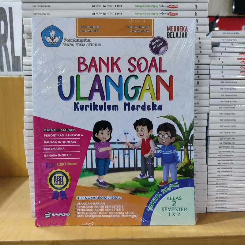 Jual Buku Bank Soal Ulangan Kelas 2 Sd Semester 1 & 2 Kurikulum Merdeka Di Seller Mangun Shop ...