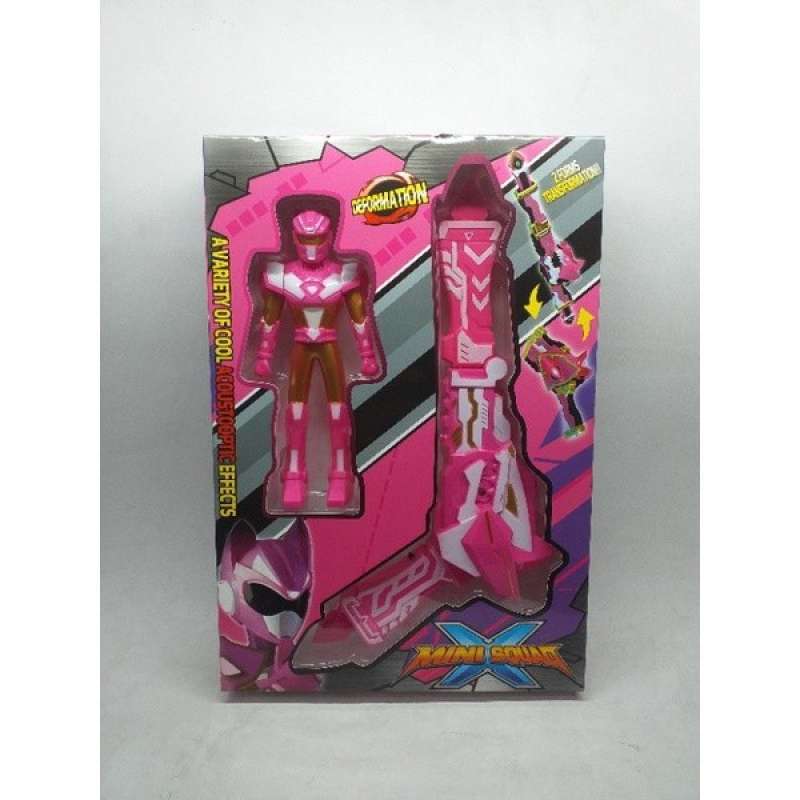 Promo HOT mainan mini force ranger robot dan maskot miniforce sammy ...