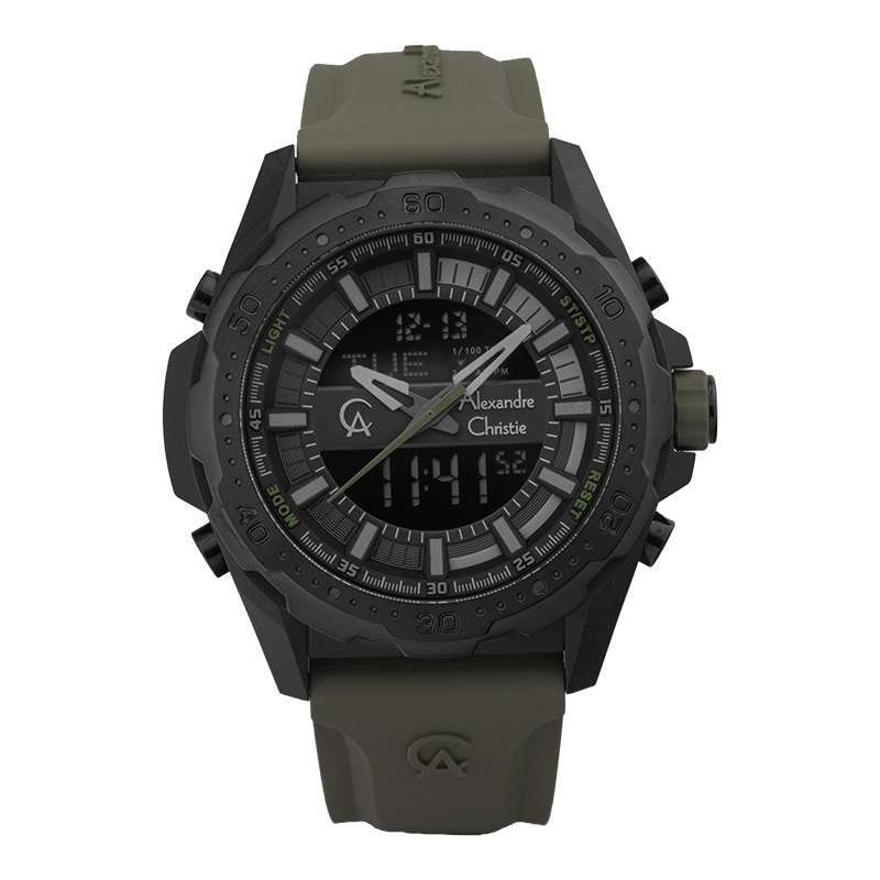 Jual Jam Tangan Pria Alexandre Christie Digi AC 9370 MH RIPBAGN Men ...