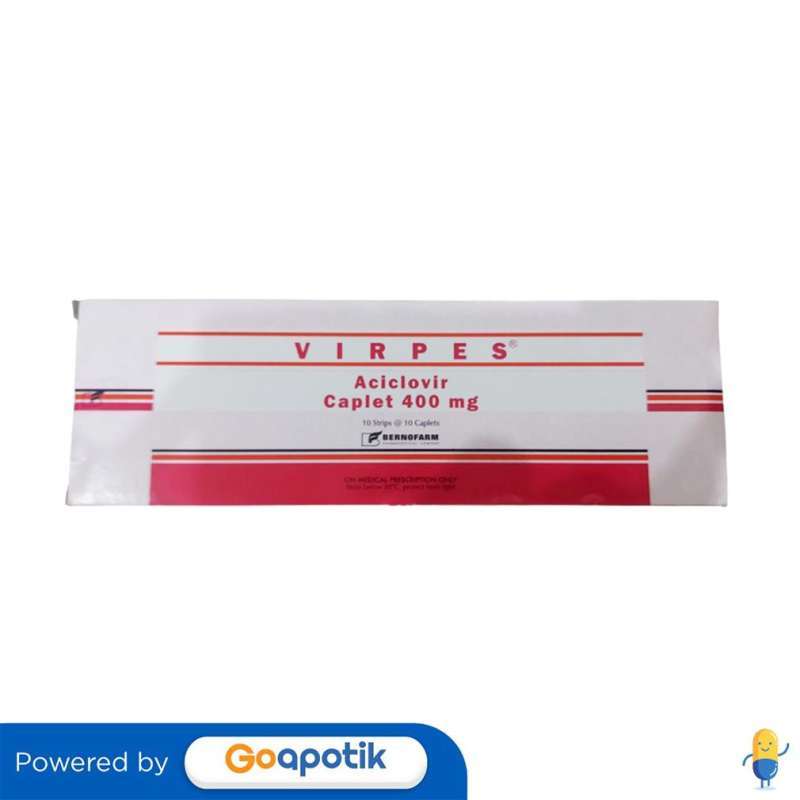 Jual VIRPES 400 MG BOX 100 KAPLET di Seller Apotek Indra - Bintara ...