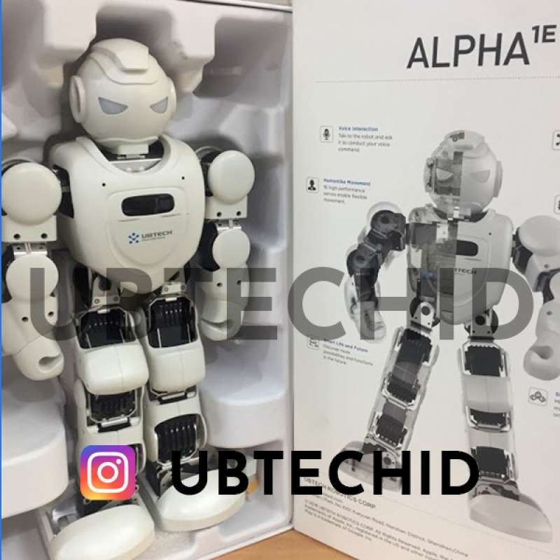 Promo Mainan edukasi/Robot edukasi coding Alpha 1E/Alpha/Humanoid robot ...