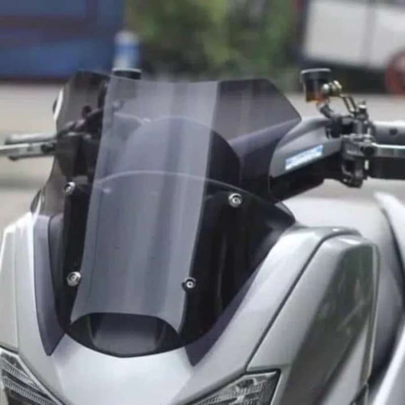 Promo Windshield Ws Atau Visor Yamaha Nmax Plus Baut Dan Spacer Diskon ...