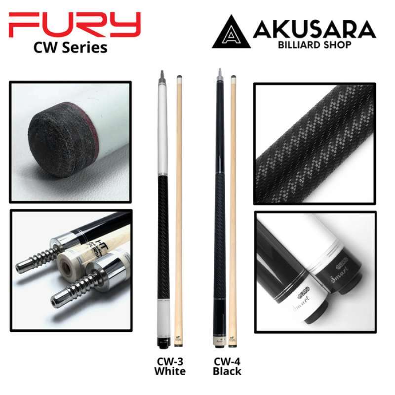 Jual Stik Play Billiard Fury Cw Series Radial Joint New Low Deflection Terbaru Di Seller Kantong ...