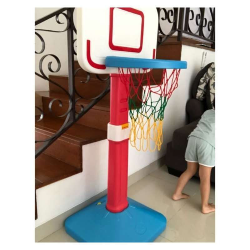 Jual Tiang Basket Anak Ring Basket Bisa Diatur Ketinggian Kokoh Dan ...
