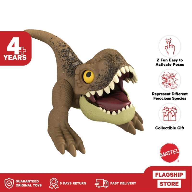 Promo Jurassic World Wild Pop Ups Collection - Mainan Action Figure ...