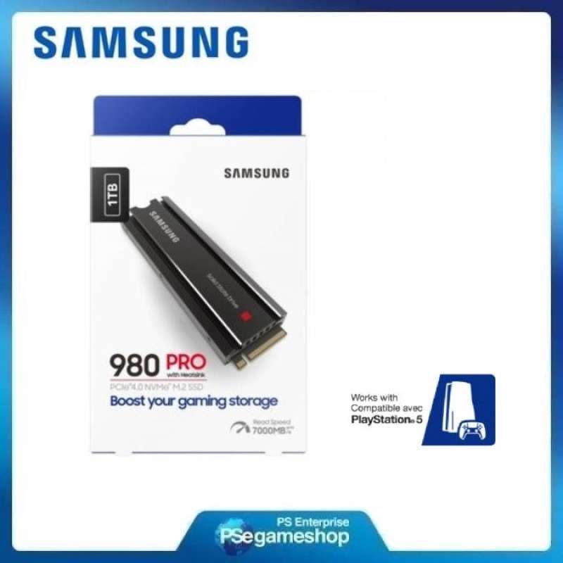 Promo New Ssd 980 Pro M.2 Pcie Gen4 X4 Mz-V8P1T0Cw With Heatsink ...