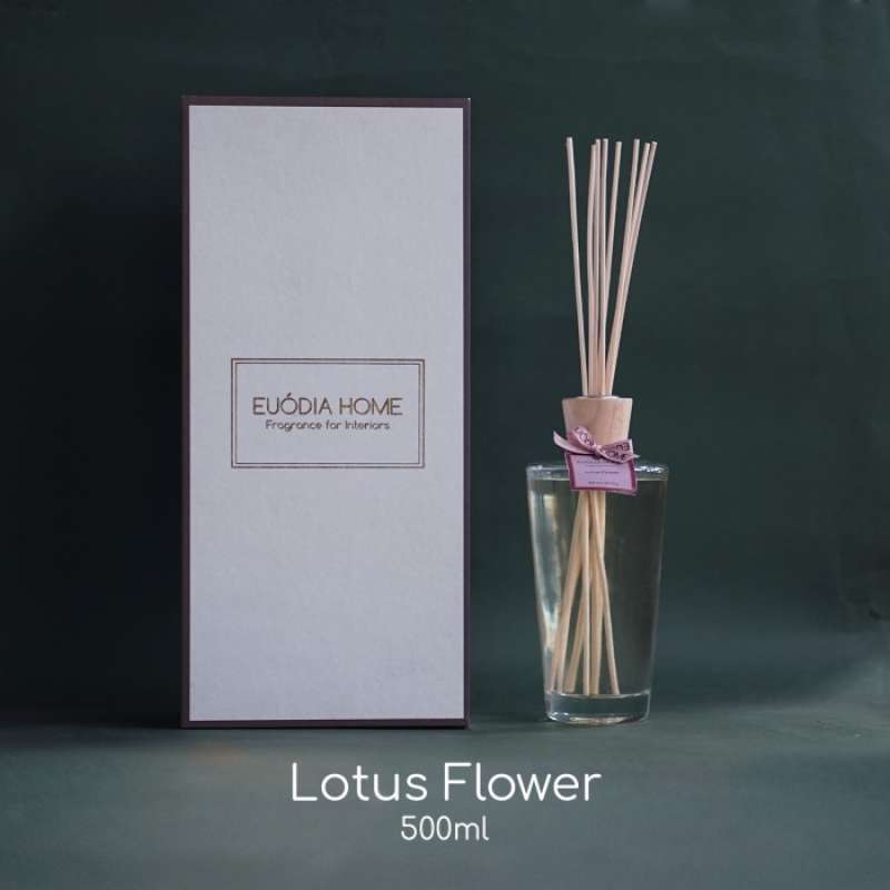 Promo Euodia Home Lotus Flower Fragrance Diffuser 500ml Diskon 33% Di ...