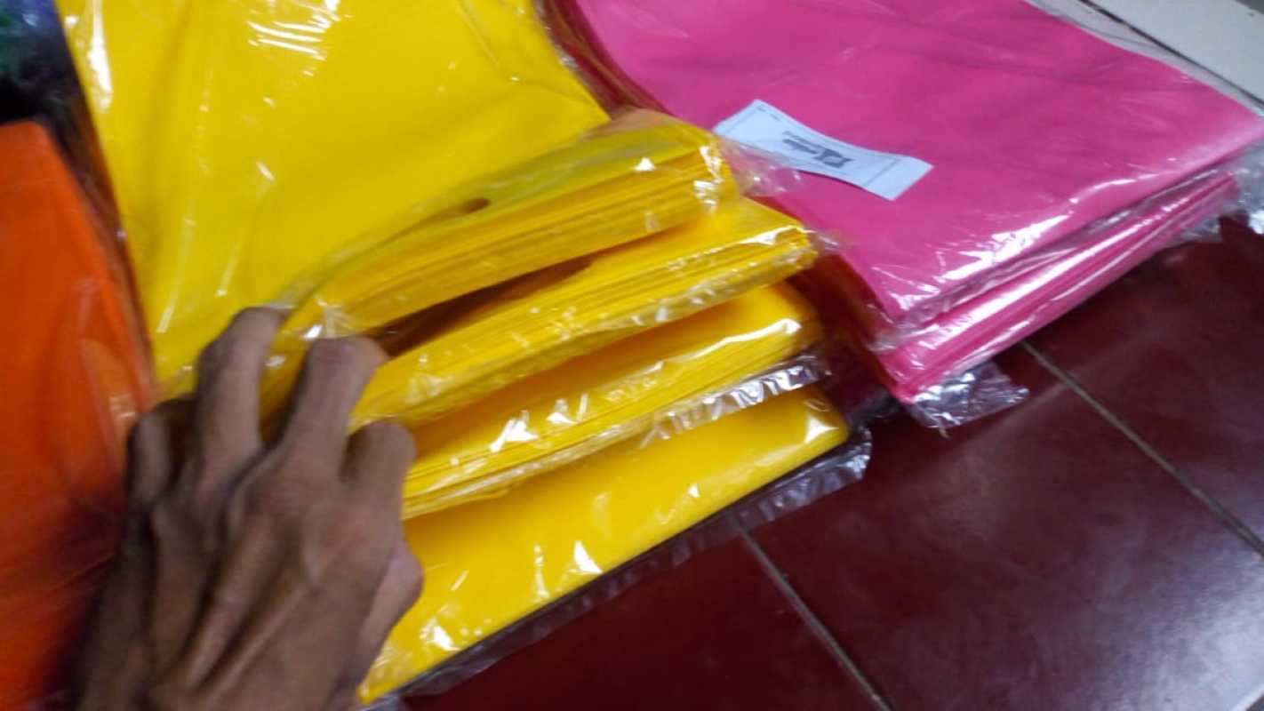 Promo Kodian Isi 20 Tas Kain Spunbond Goodie Bag Oval Ukuran S,m,l ...