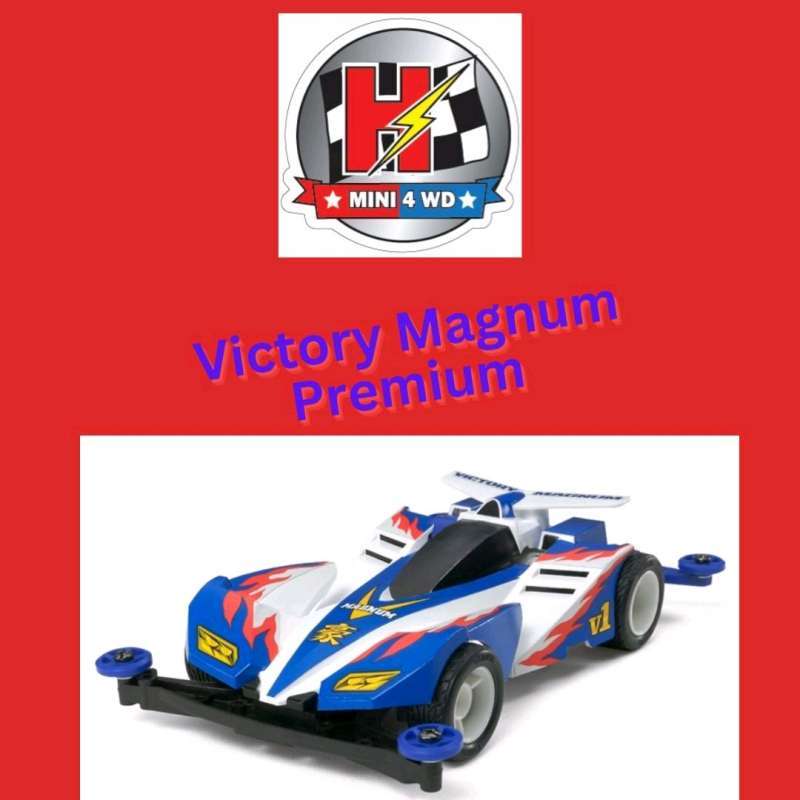 Jual Tamiya Mini 4wd Victory Magnum Premium, Carbon Super-ii Chassis ...