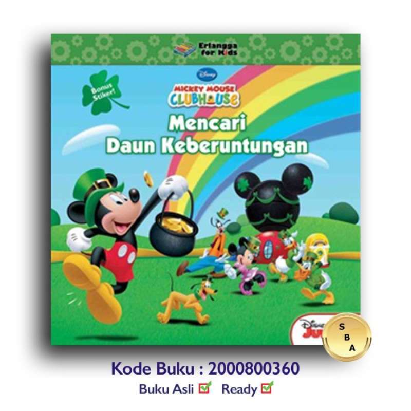 Promo Buku Mickey Mouse Clubhouse Aktivitas Dan Cerita Anak Erlangga ...