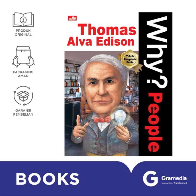 Promo Why? People - Thomas Alva Edison Diskon 27% Di Seller Onic Shop - Harapan Jaya, Kota ...