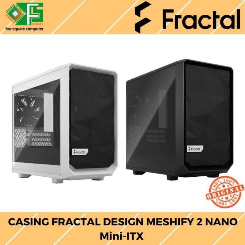 Jual Pc Casing Fractal Design Meshify 2 Nano Mini-itx | Case Pc Mini ...