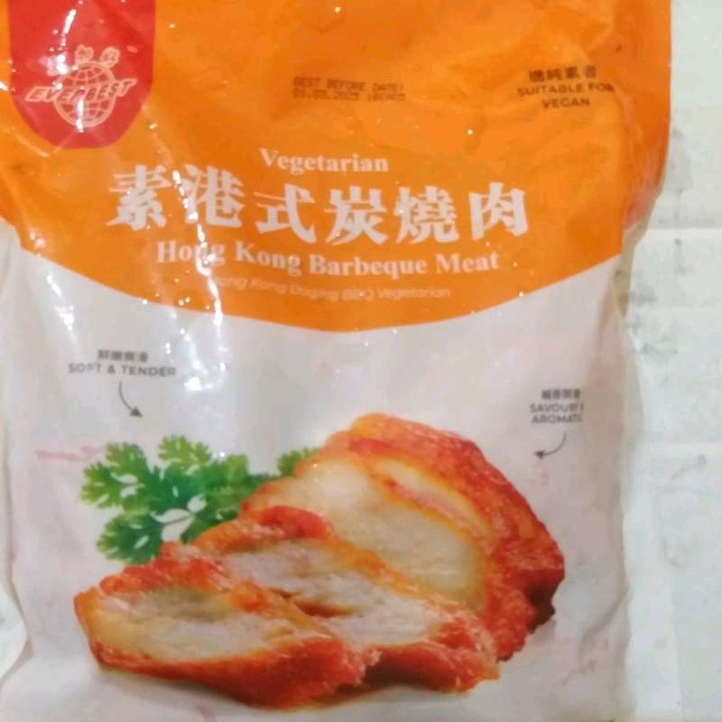 Jual Everbest Hongkong Barbeque Meat Vegetarian 500 Gram Di Seller ...