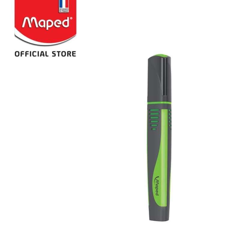 Jual Maped Penanda Warna / Highlighter Fluo Pep's Max Hijau - Display ...
