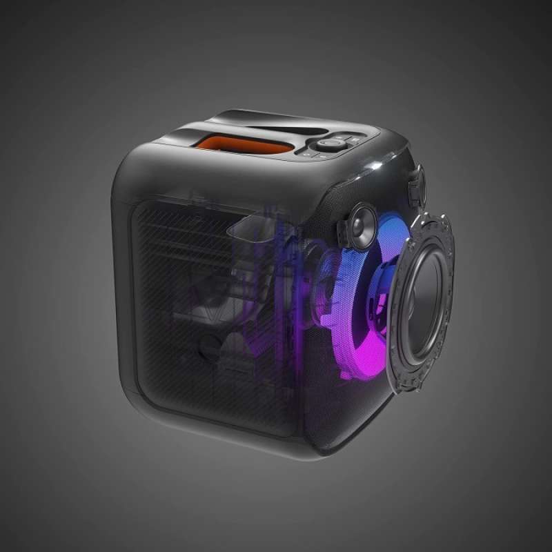 Promo JBL PartyBox Encore Essential 100W Sound Built-in Dynamic Light Show - Encore With Mic ...