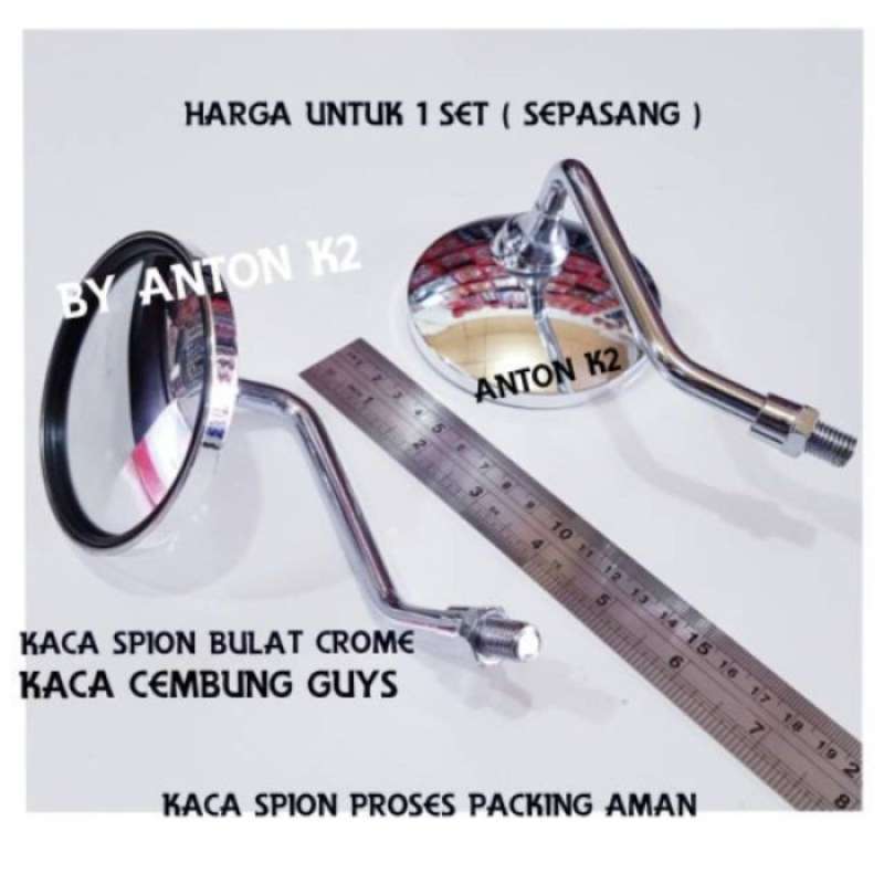 Jual Spion Variasi Bulat/kaca Spion Motor Fazzio/yamaha Fazzio/new ...