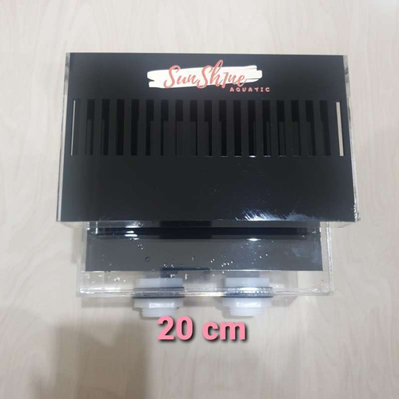 Promo Overflow Box Aquarium 10cm / 15cm / 30cm Akrilik Diskon 33% Di Seller Needs Store - Tapos ...
