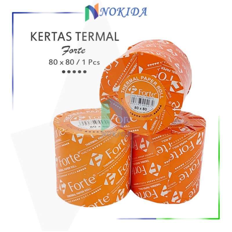 Jual Termal Paper Forte 80 X80 🏷️ Original Terbaru, Terlengkap, & Harga ...