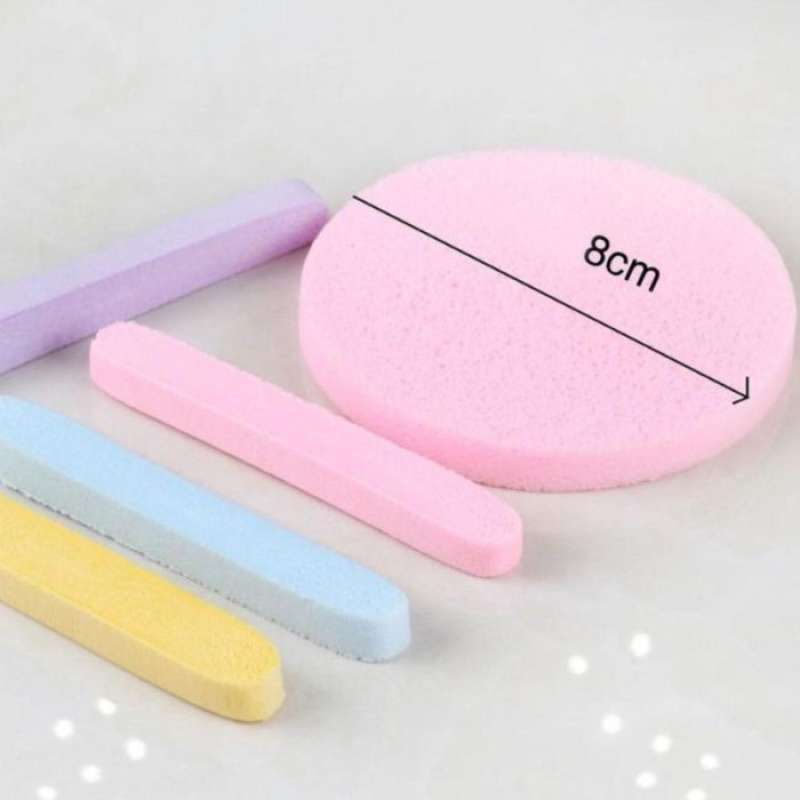 Jual Spons Wajah Kentang Facial Sponge Stick Kentang Spon Makeup Batang ...
