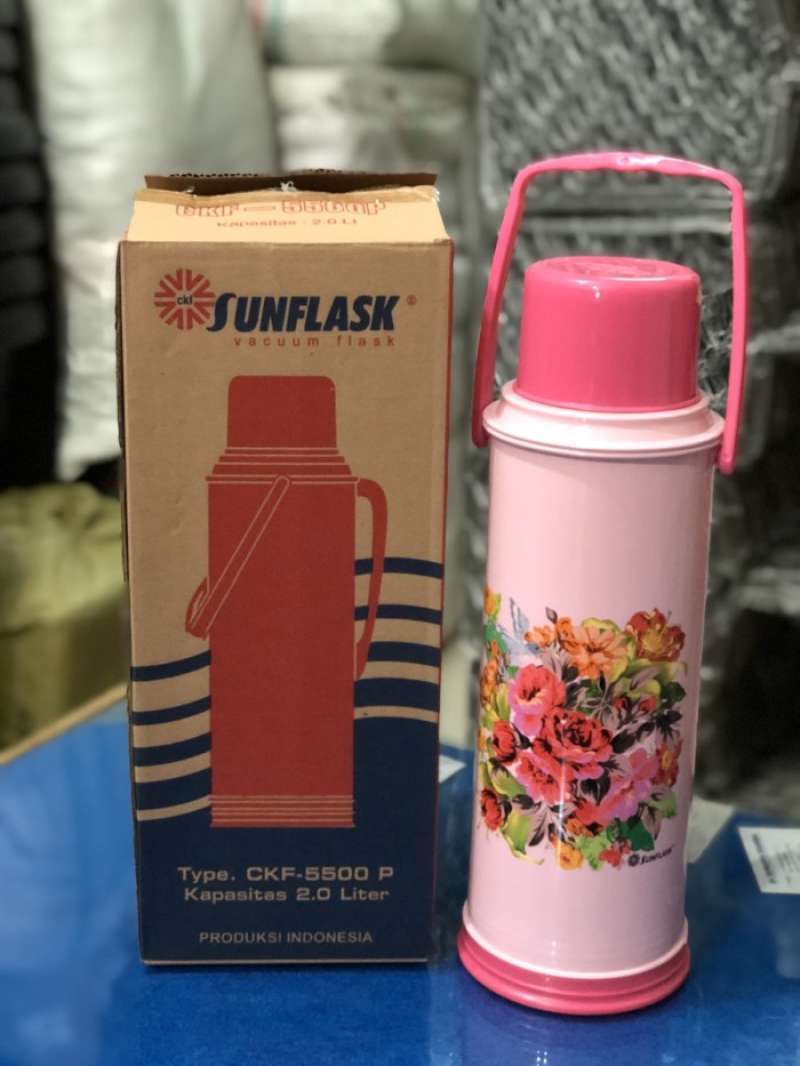 Promo Termos air panas plastik Sunflask 2 Liter Diskon 29% di Seller ...