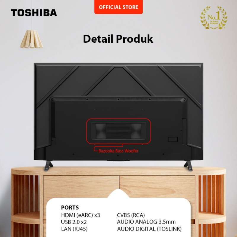 Jual Toshiba 55 Inch 4k Uhd Google Tv 55m550mp Di Seller Myhartono Store - Hartono Sidoarjo ...