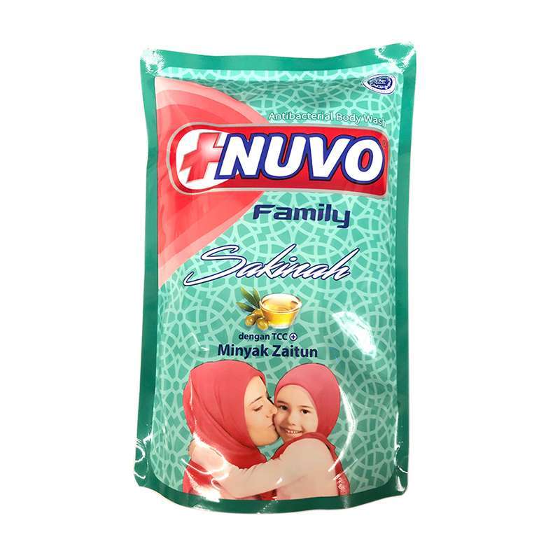 Promo Smg/jog/solo - Nuvo Sabun Mandi Cair Hygienic Protect Pouch 400 ...