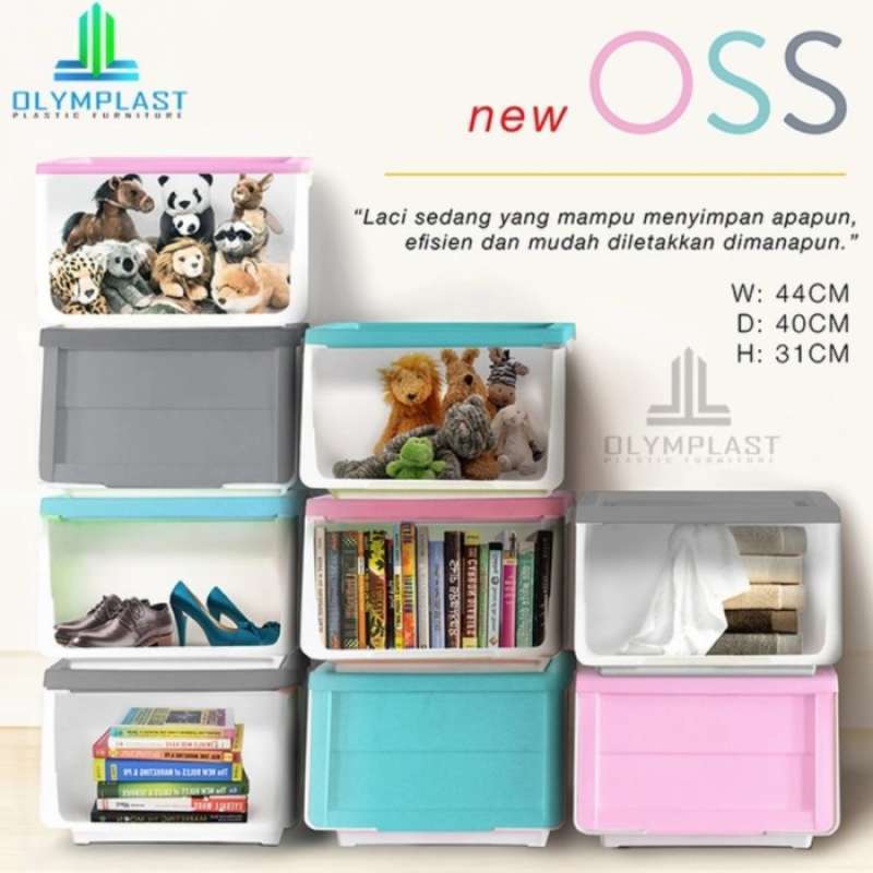 Promo Box Container Serbaguna Olymplast Storage Solution Diskon 33% Di ...